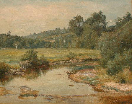 Charles Franklin Pierce New England Painting