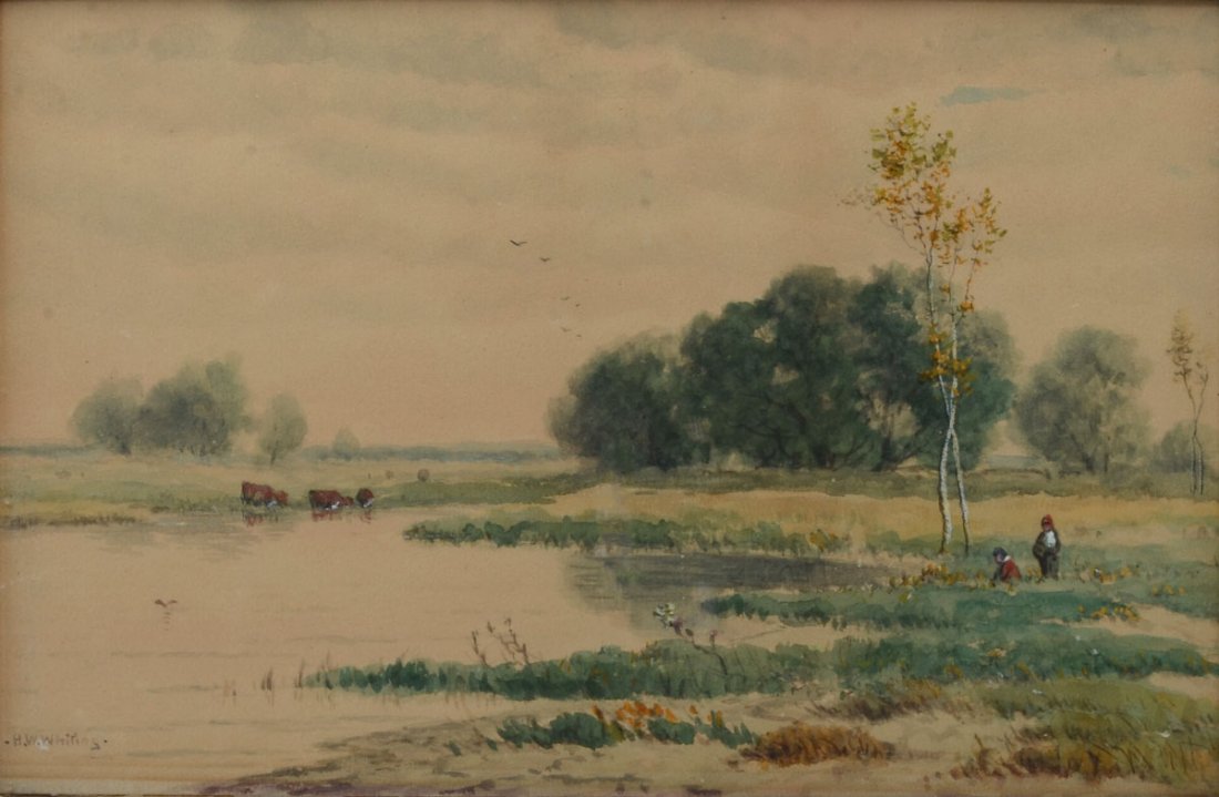 HENRY WHITING WATERCOLOR PAINTING
