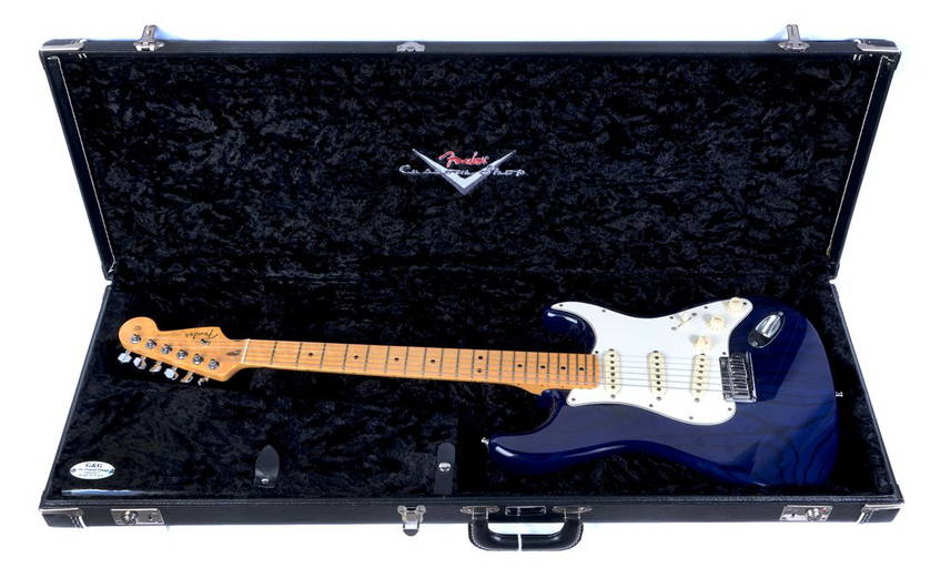 Cobalt Blue Fender Stratocaster Guitar & Case