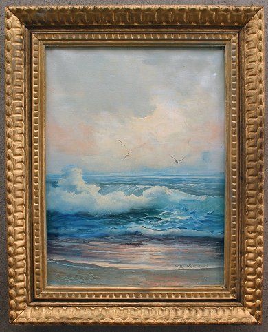 Karl Neumann Seascape Painting