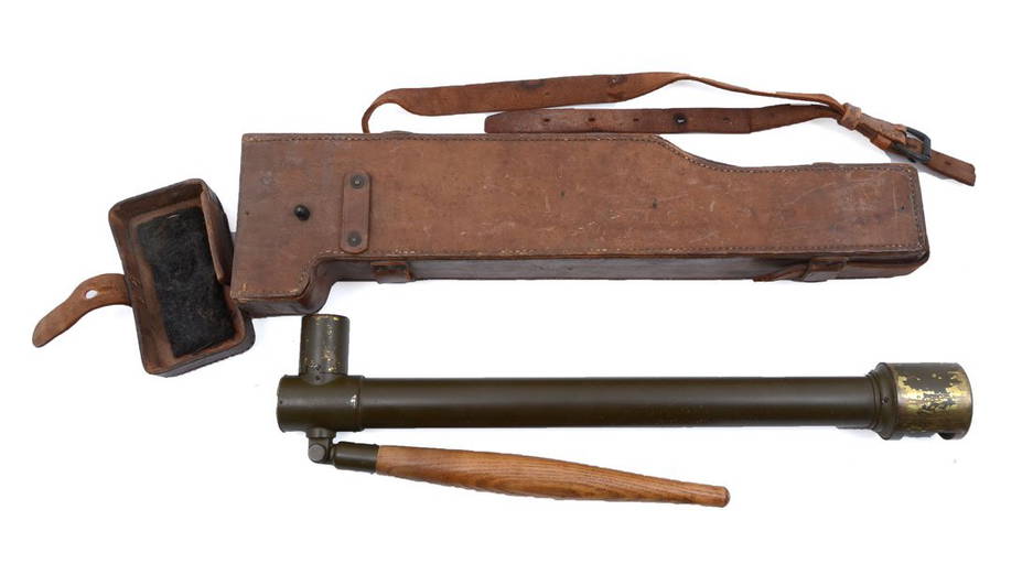 Us Model 1918 Trench Periscope With Leather Case