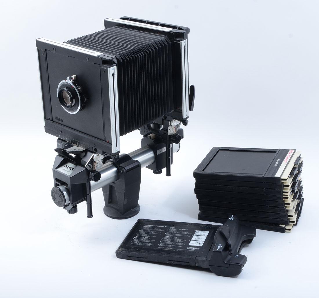 SINAR F2 LARGE FORMAT CAMERA SYSTEM WITH CASE