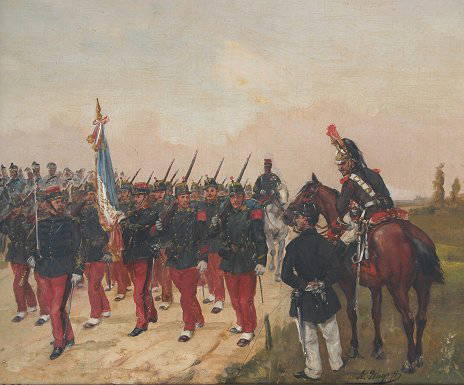 ALBERT BLIGNY MILITARY PAINTING - Jan 21, 2007 | Burchard Galleries Inc ...