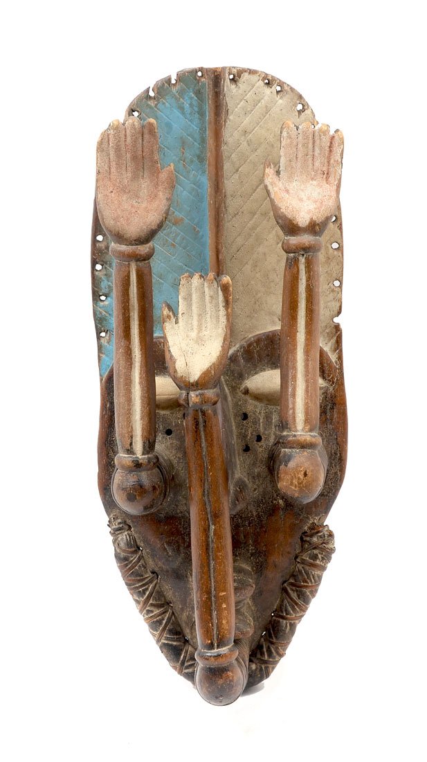 WEST AFRICAN GREBO CARVED MASK