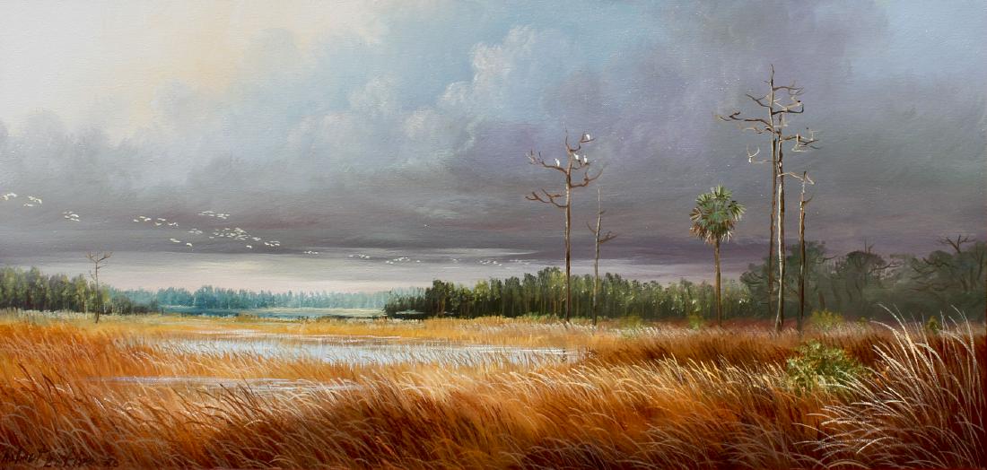 ROBERT BUTLER FLORIDA HIGHWAYMEN PAINTING