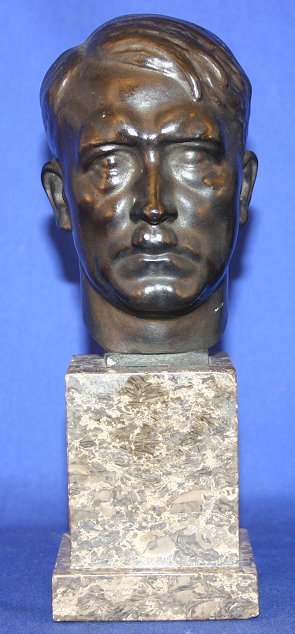 1051: HM LEY MILITARY BUST BRONZE