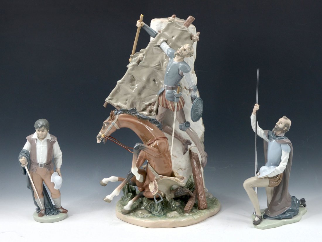 3 LLADRO FIGURINES