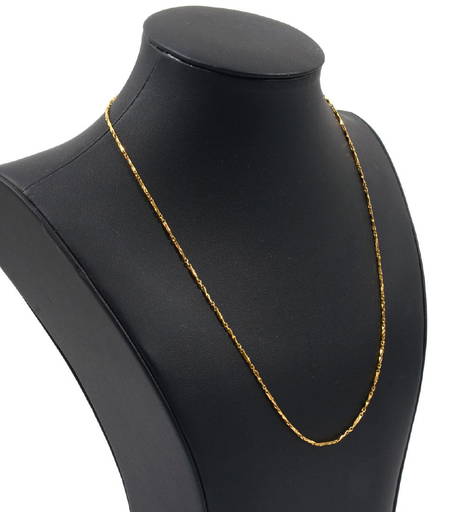 20'' 22K BAHT LINK CHAIN - Dec 16, 2018 | Burchard Galleries Inc in FL