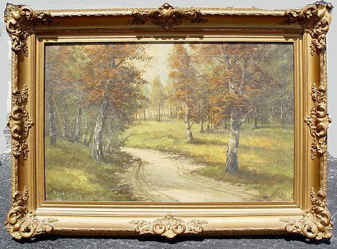 285: W.A. CARSON LANDSCAPE PAINTING