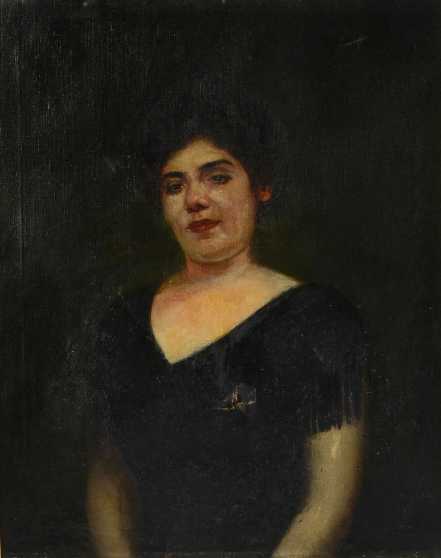 EDWARD PETOW PORTRAIT PAINTING OF A WOMAN - Mar 24, 2019 | Burchard ...