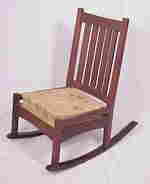 Antique Quarter-Sawn Oak Rocker with Barley Twist - Jun 10, 2017 ...