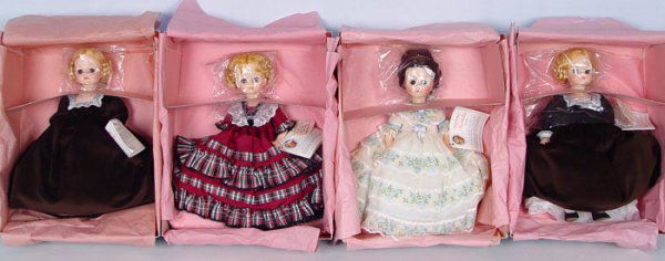 4 Pc Madame Alexander Series Ii First Ladies Doll