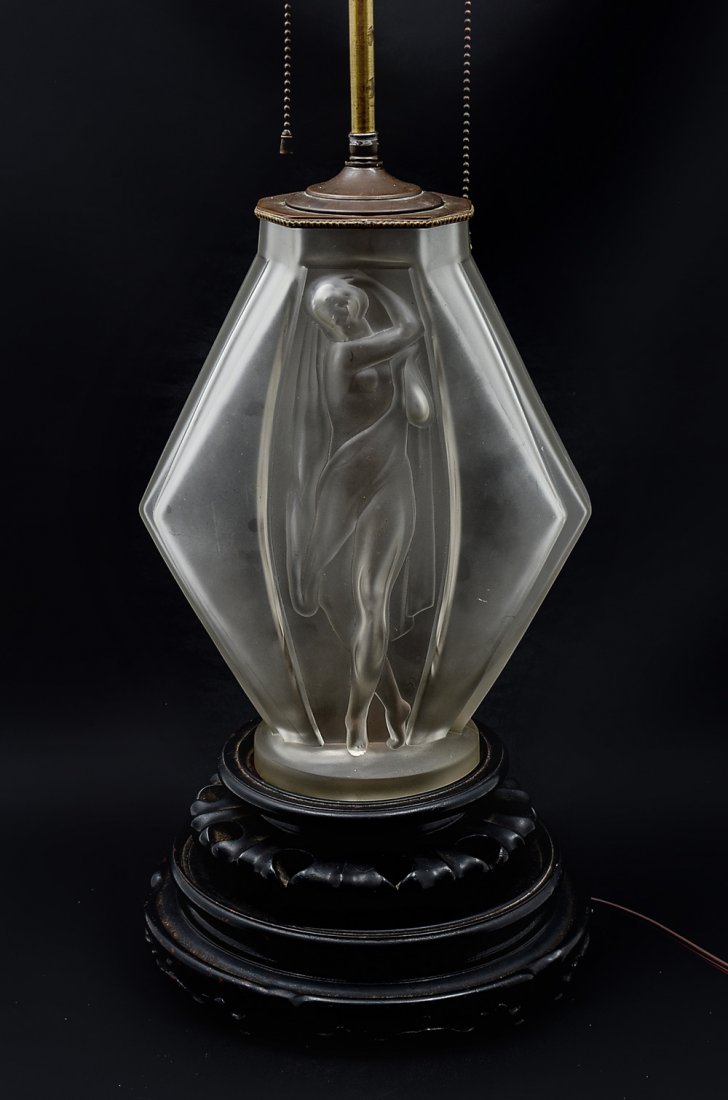 LUCILLE SEVIN GLASS ISADORA DUNCAN LAMP - Aug 25, 2019 | Burchard ...