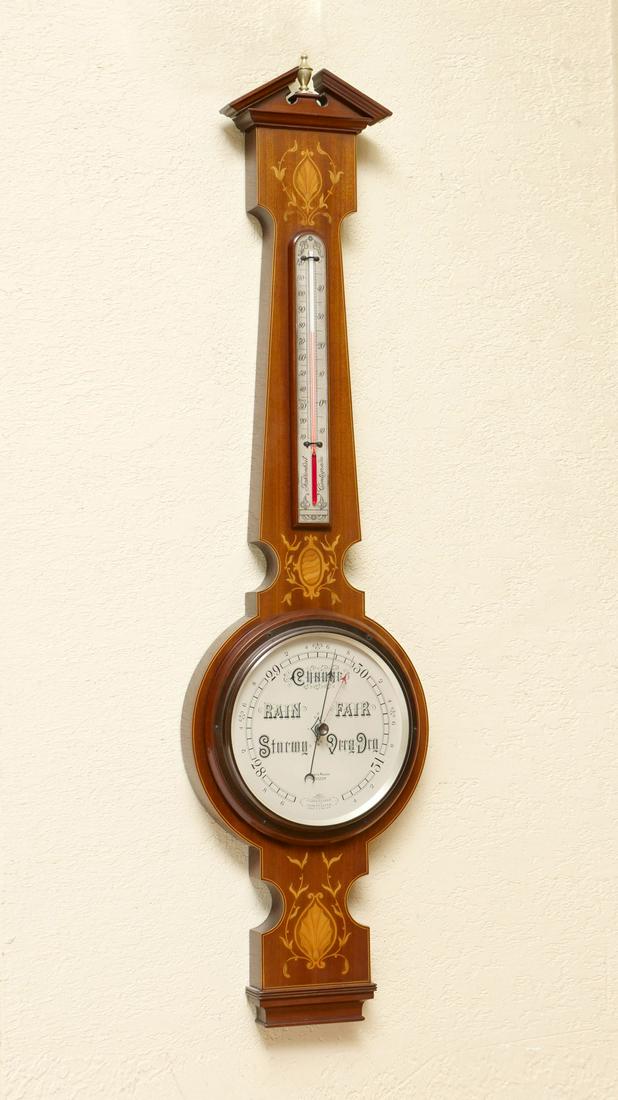 SHORT & MASON INLAID ENGLISH BAROMETER - Sep 22, 2019 | Burchard ...