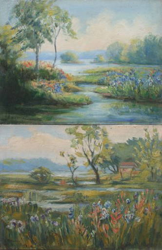 2 Elizabeth Colborne Landscape Paintings