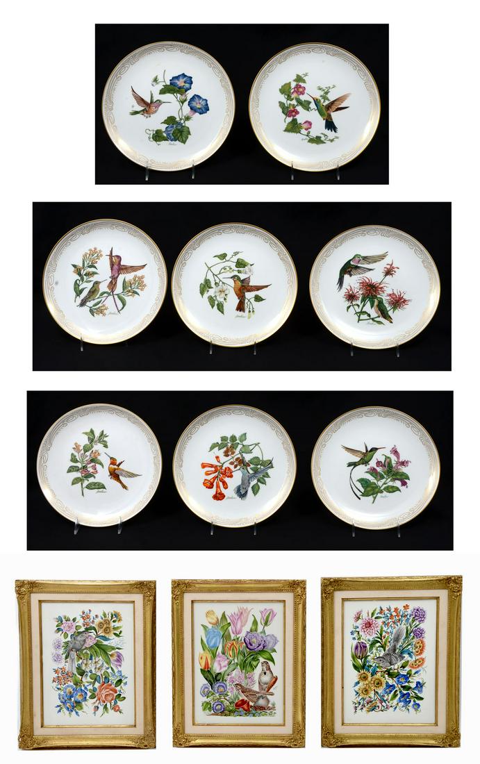 3 BOEHM BIRD PLAQUES & 8 HUMMINGBIRD PLATES - Oct 20, 2019 | Burchard ...
