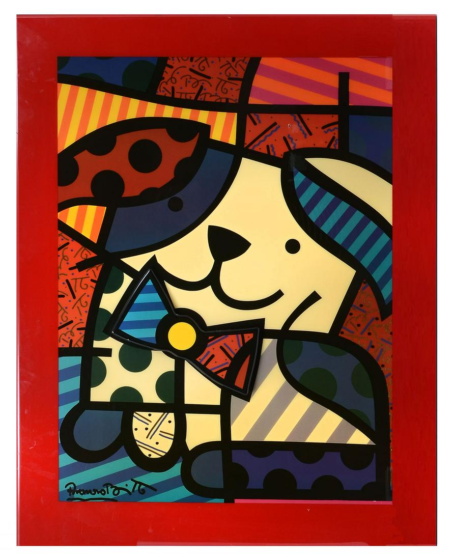 Romero Britto 3 Dimensional Dog