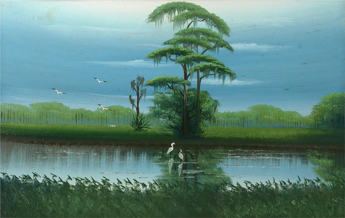 AL BLACK FLORIDA HIGHWAYMEN PAINTING - Nov 17, 2019 | Burchard ...