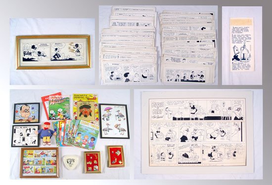 1284: LASSWEL/DONOVAN SNUFFY SMITH ORIGINAL CARTOON ART