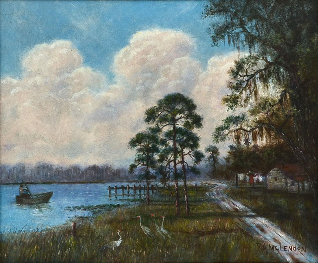 R.A. MCLENDON FLORIDA HIGHWAYMEN PAINTING - Feb 23, 2020 | Burchard ...