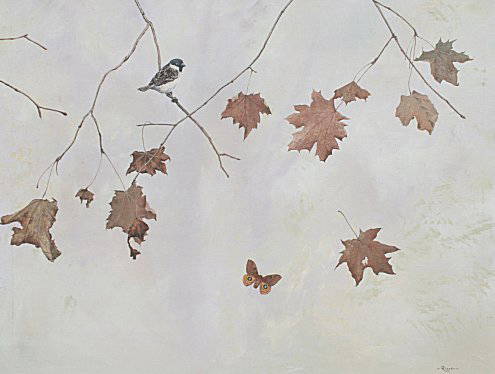 1173: 2 MICHAEL JAMES RIDDET BIRD PAINTINGS - Jul 27, 2008 | Burchard ...