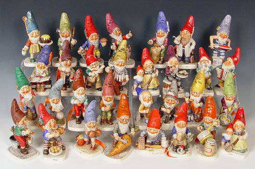 31 Goebel Co Boy Figurines Gnomes Lot