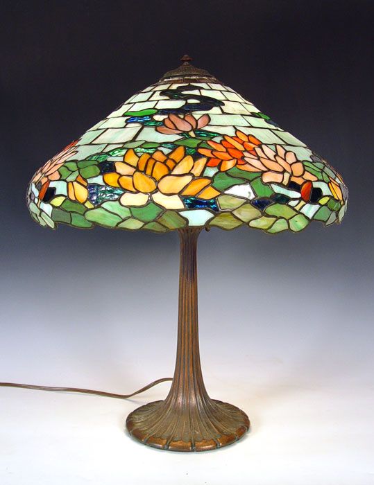 24: VINTAGE WILKINSON LEADED GLASS WATERLILY LAMP - Dec 14, 2008 ...