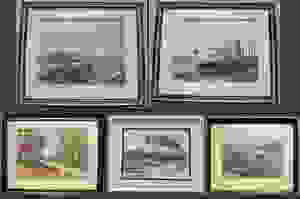 5 Dora Reed Evans Paintings