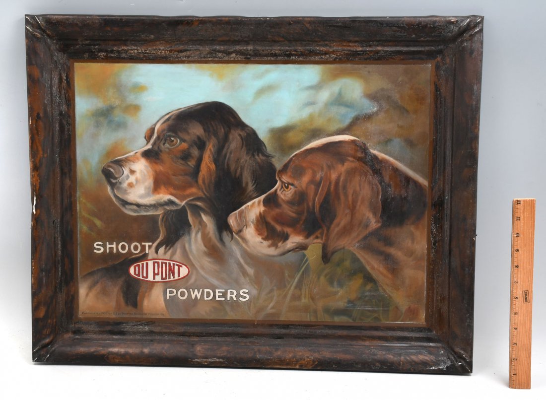 DUPONT POWDERS LITHOGRAPH TIN SIGN - Nov 15, 2020 | Burchard Galleries ...