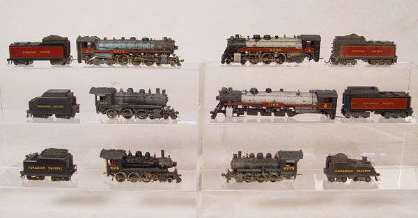 Collection Of C.p.r. Canadian Pacific Trains