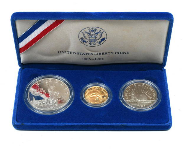 1986 United States Liberty Coins Proof Set