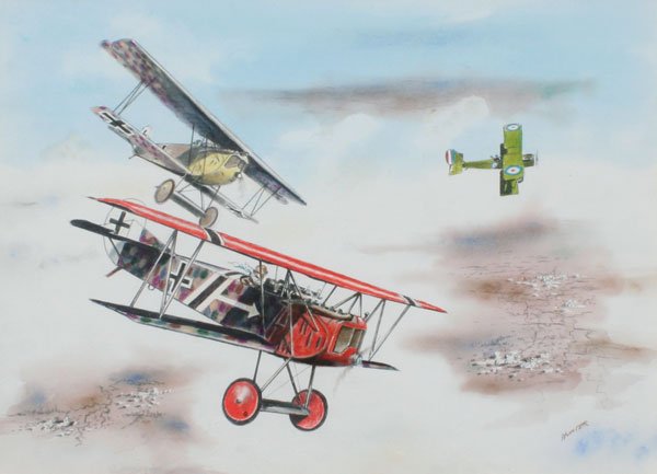 173: JACK D. HUNTER PAINTING FROM BLUE MAX DOGFIGHT - Feb 21, 2010 ...