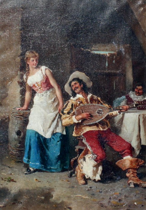 81: ITALIAN SIMONI GUSTAVO PAINTING - Mar 21, 2010 | Burchard Galleries ...