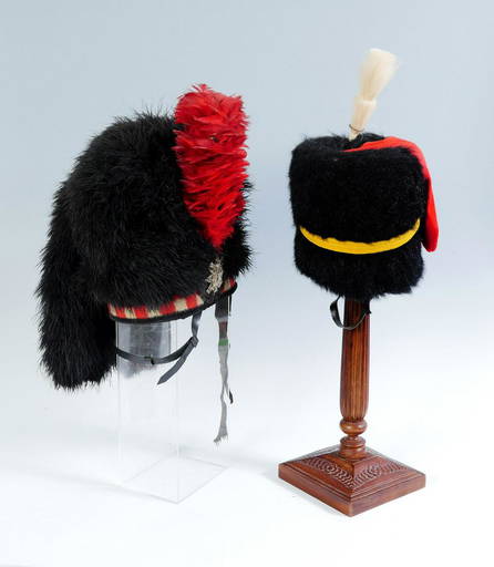 2 PC. BRITISH BEAR SKIN BUSBY COLLECTION - Aug 15, 2021 | Burchard ...