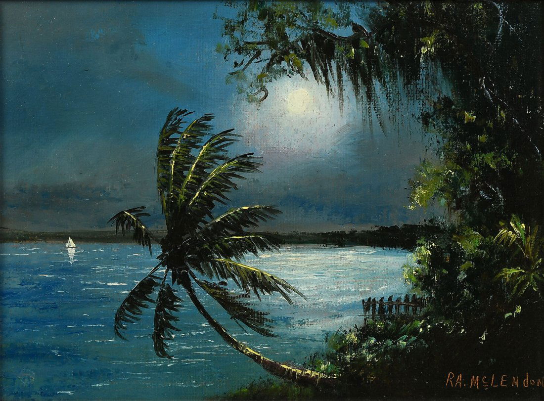 RA MCLENDON HIGHWAYMEN PAINTING - Aug 15, 2021 | Burchard Galleries Inc ...