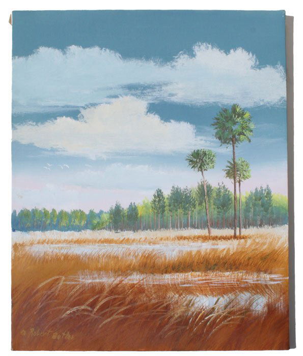 257: ROBERT BUTLER FLORIDA HIGHWAYMEN PAINTING
