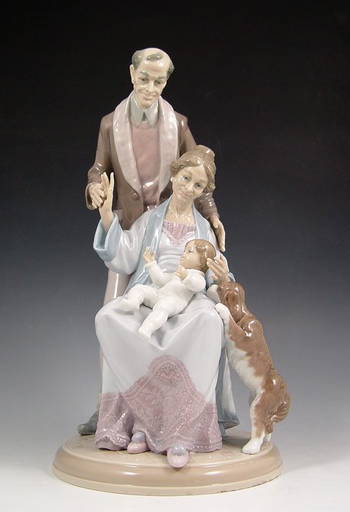 Lladro Porcelain Grandparents Joy 6553