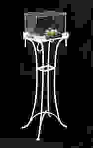 Victorian Fish Tank With Wrought Iron Base