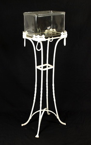 Victorian Fish Tank With Wrought Iron Base