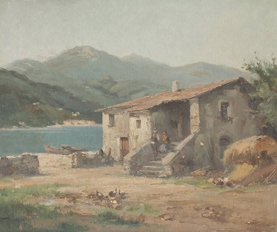 Ercole Magrotti Italian Painting