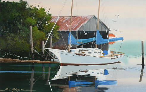 Neil Adamson Florida Tidal Painting