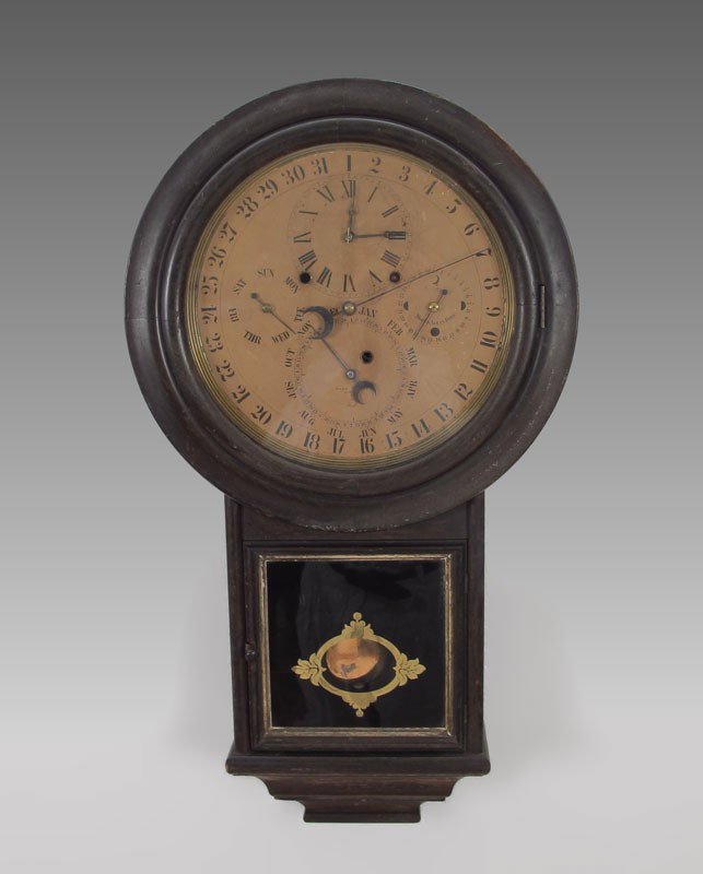 Welch D. J. Gales Perpetual Calendar Clock