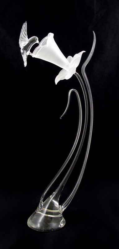 Robert Mickelsen Glass Sculpture