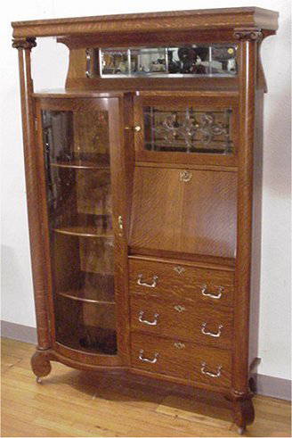 LARKIN OAK SIDE BY SIDE DESK BOOKCASE - Sep 21, 2003 | Burchard ...