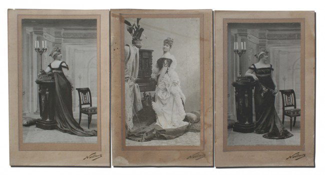 23: COLLECTION OF 3 NADAR PHOTOGRAPHS