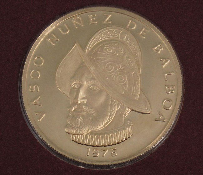 Franklin Mint 1974 One Hundred Balboa Gold Coin