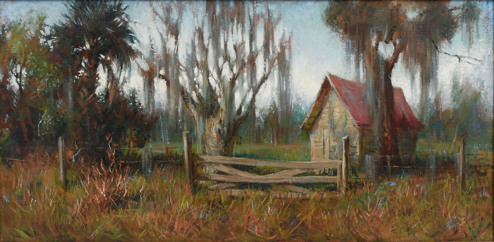Roy Nichols Florida Landscape Painting