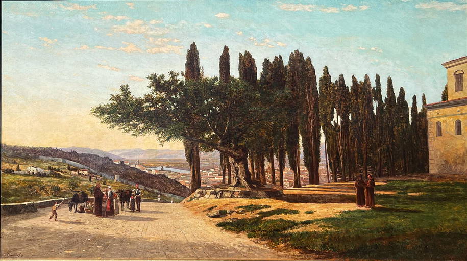 Frank Shapleigh National Academy Exhibited Painting