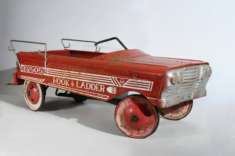 Amf No 505 Hook & Ladder Pedal Car