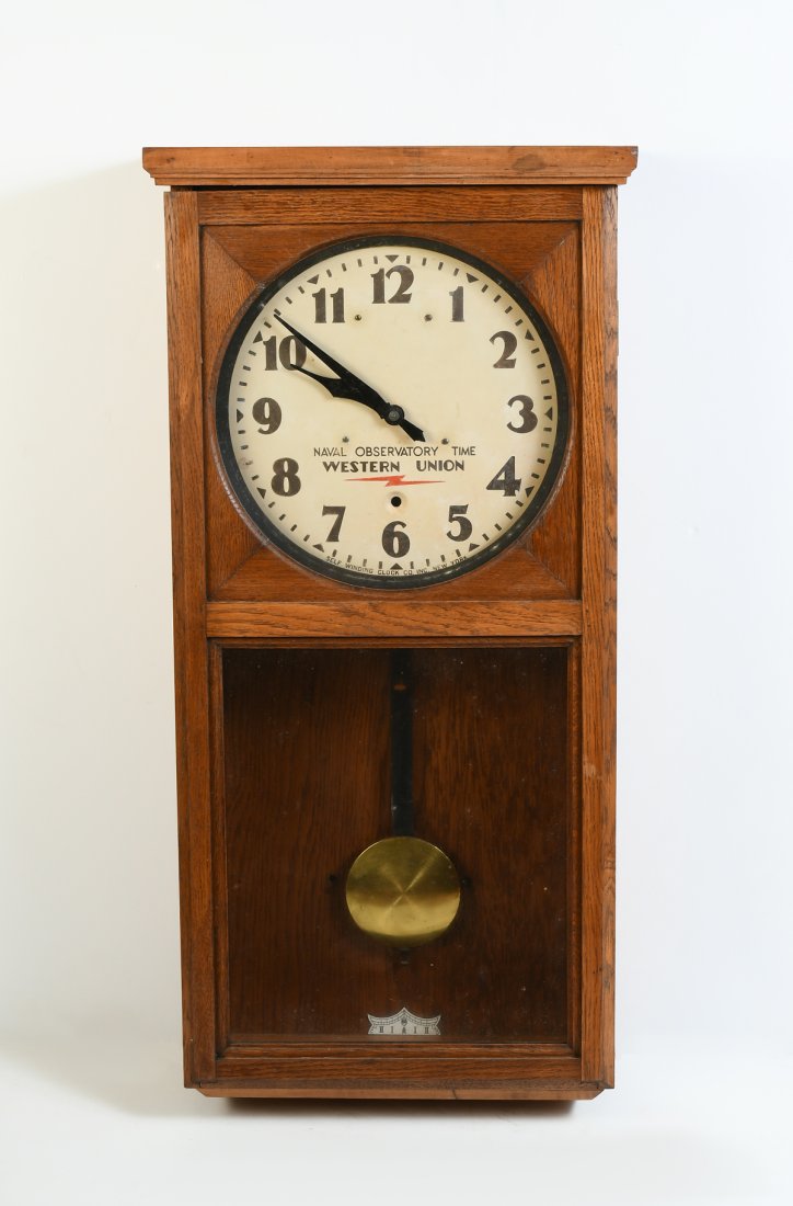 Western Union Wall Clock